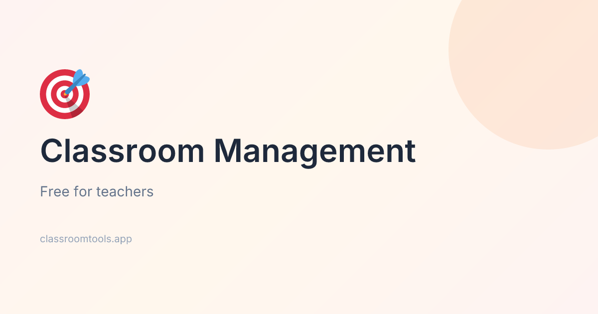 Best Free Classroom Management Tools for Teachers | Digital Classroom ...
